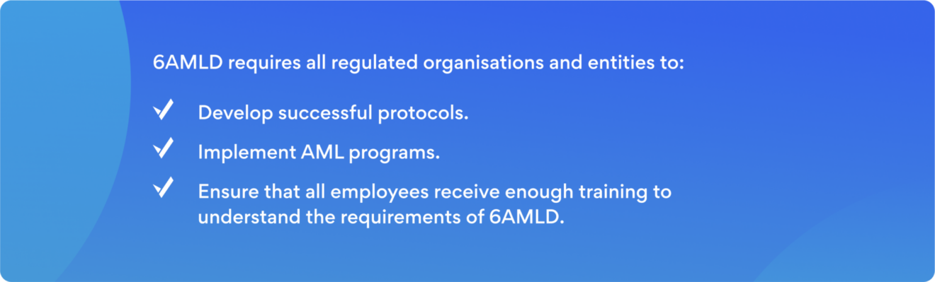 The 6th Anti-Money Laundering Directive (6AMLD) I NameScan